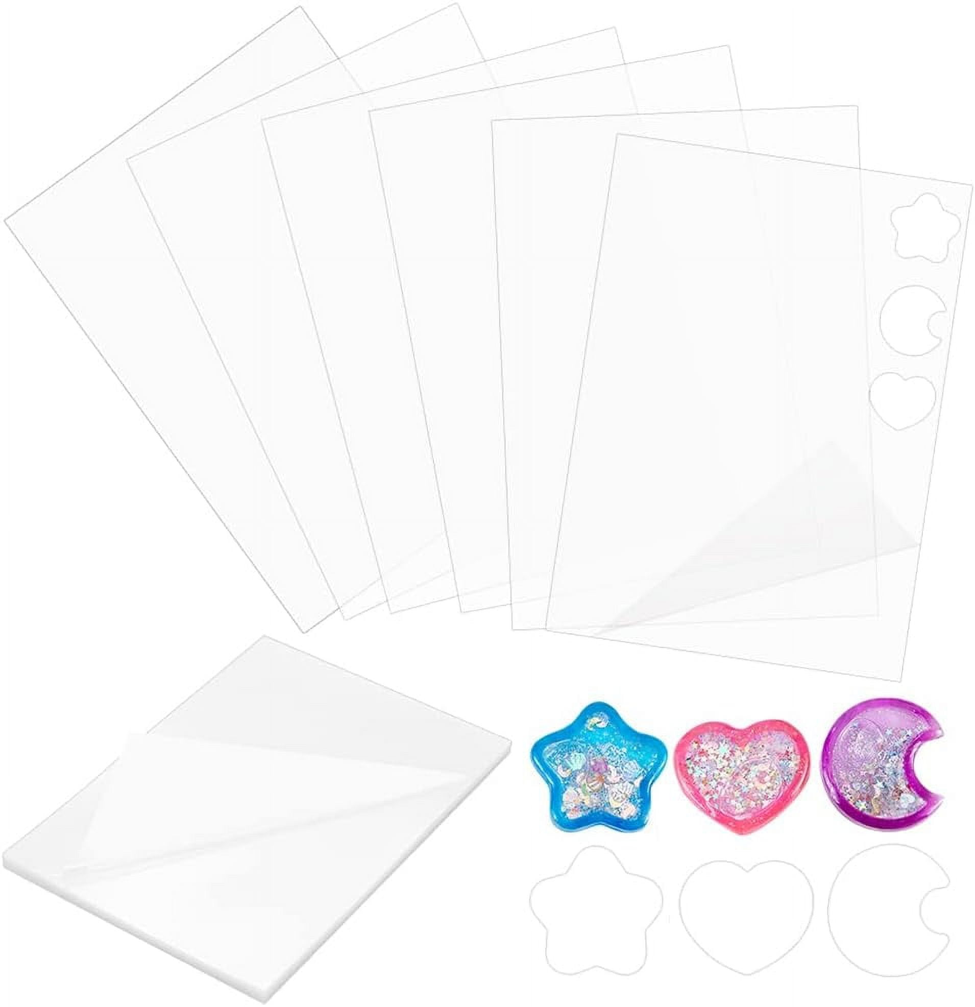 30pcs Thin Resin Shaker Film 5.9x8.3 Inch Plastic Sealing Protective ...