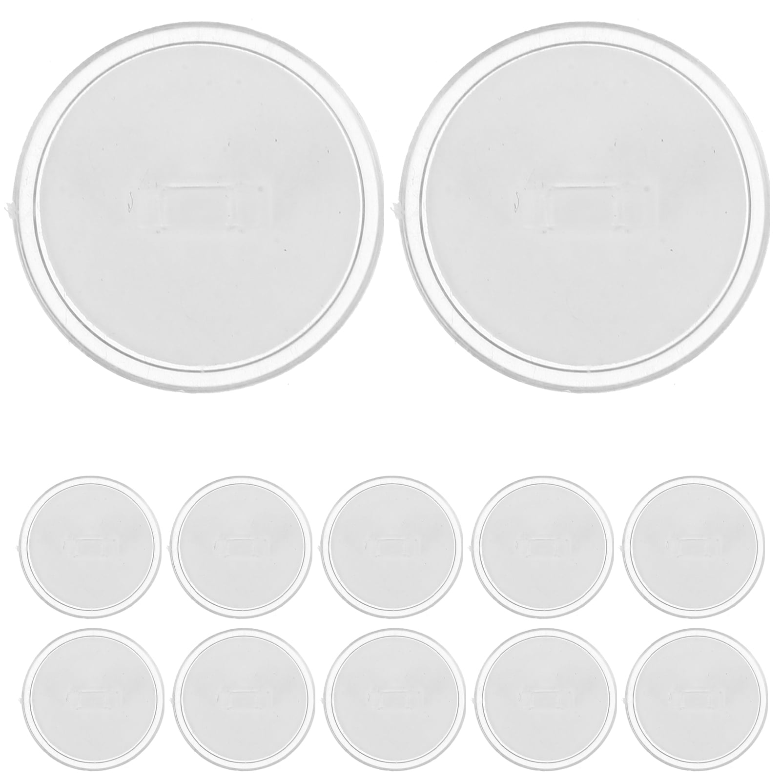 FONDOTIN Small Plastic Ceiling Hooks White No Residue Installation ...