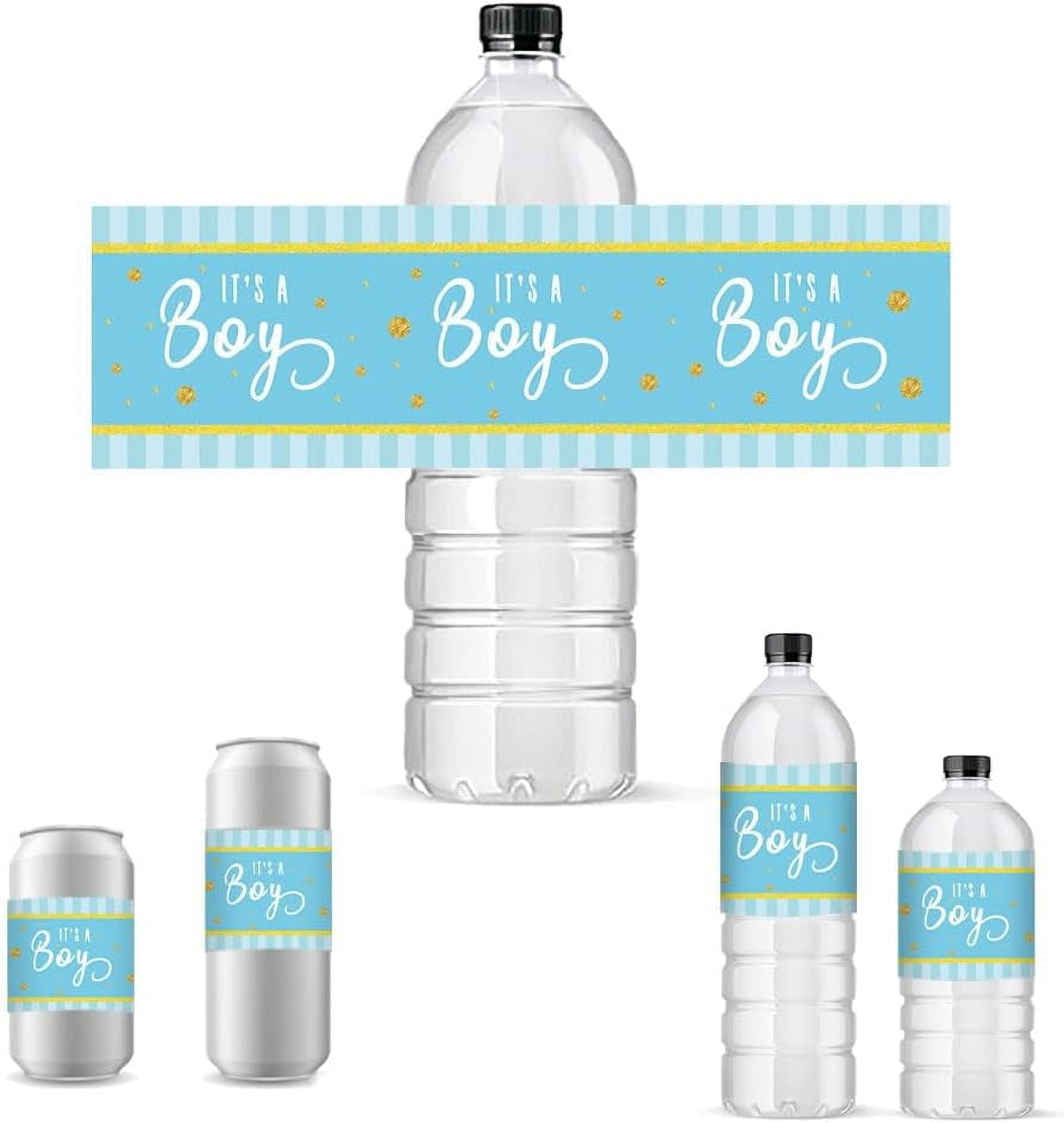 30pcs Water Bottle Labels Waterproof Labels 21.6x6.4cm/ 8.5x2.5'' It's ...