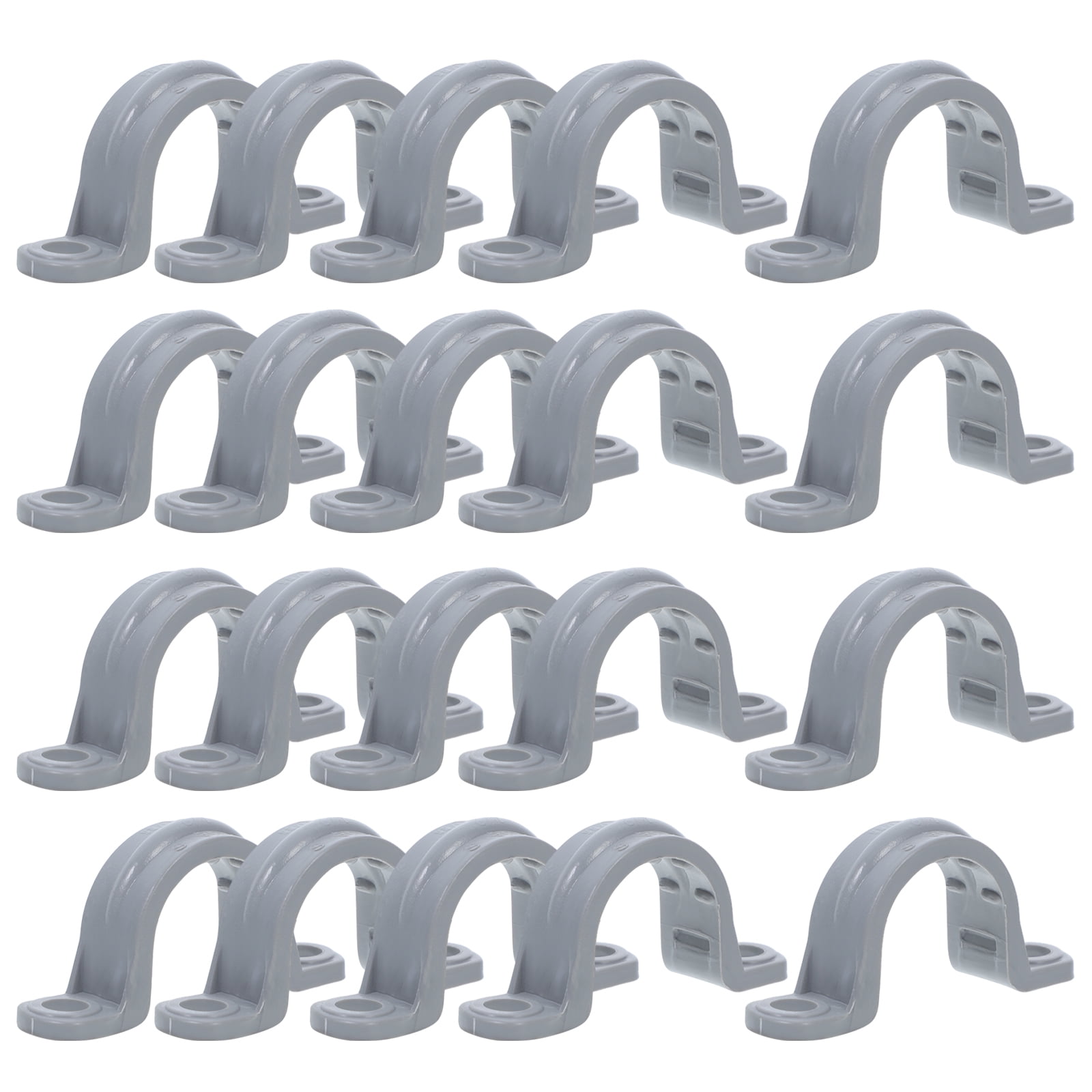 30pcs Water Pipe Clamps Pvc Pipe Clamps U Brackets Mounting Water Pipe ...