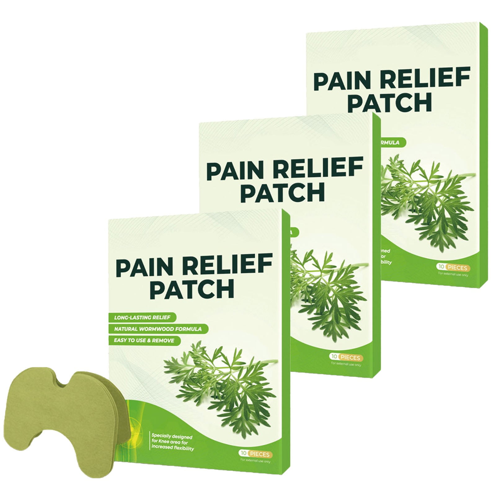 30pcs EELHOE Knee Patches for Pain Relief Bone On Bone, 10 Pieces In 1 ...