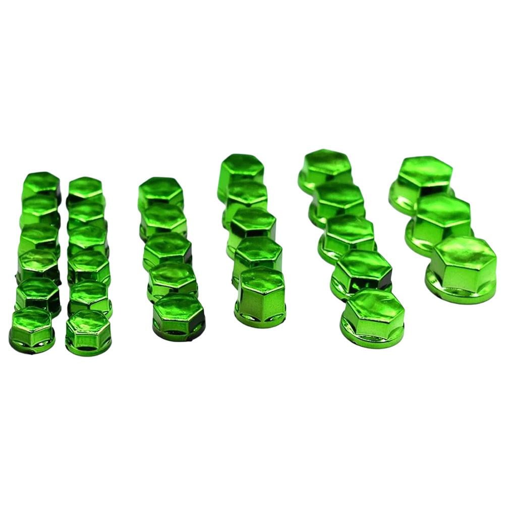 30pcs/set Motorcycle Screw Nut Cover Cap Nut Bolt Decoration - Walmart.com