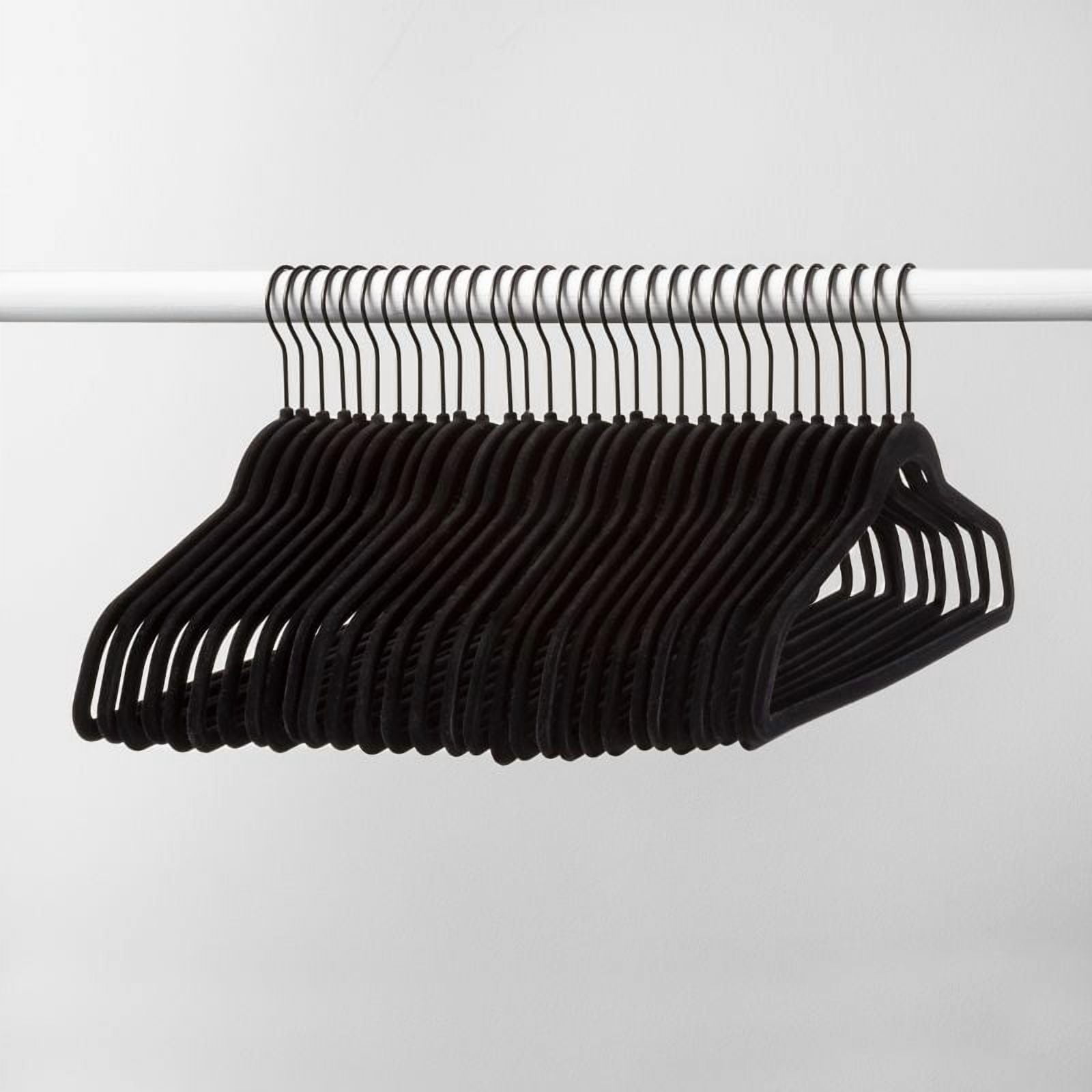30pk Suit Flocked Hangers - Walmart.com