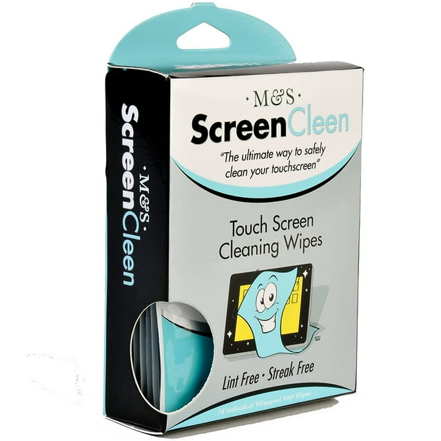 30pk Touchscreen Cleaning Wet Wipes for Phones Laptops Glasses Tablet ...