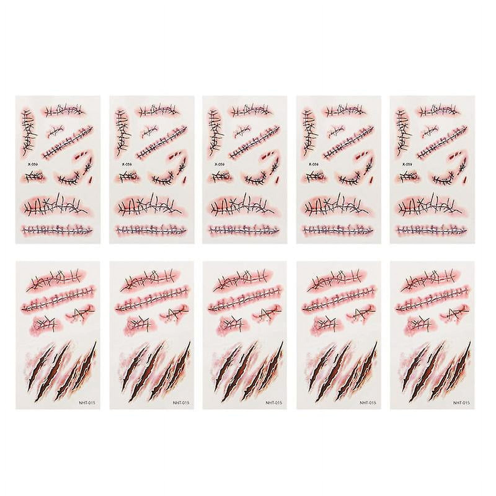 30sheets Arm Scar Decal - Walmart.com