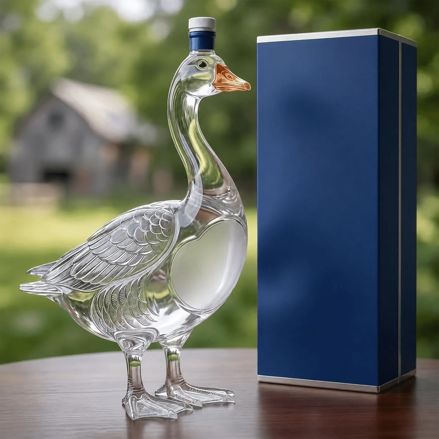 30th Anniversary 3d Sculpted Vodka Bottle, Goose Wine Bottle Holder ...