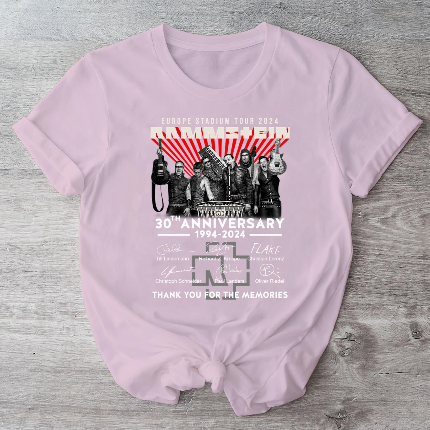 30th Anniversary Heavy Metal Stadium Tour 2024 Shirt, Europe Concert ...