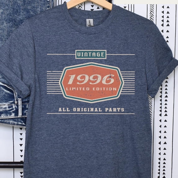 30th Birthday Gift 1996 Birthday Unisex Shirt Car Lover Boyfriend ...