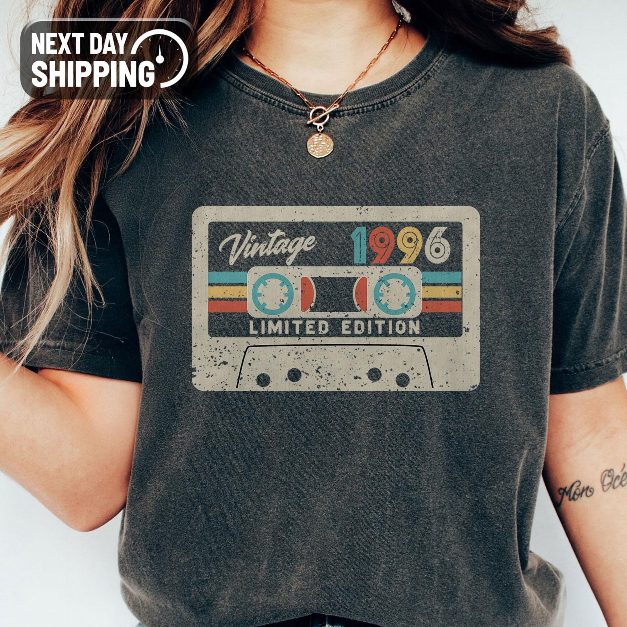 30th Birthday Gift 1996 Cassette Shirt Best Of 1996 TShirt 30th ...