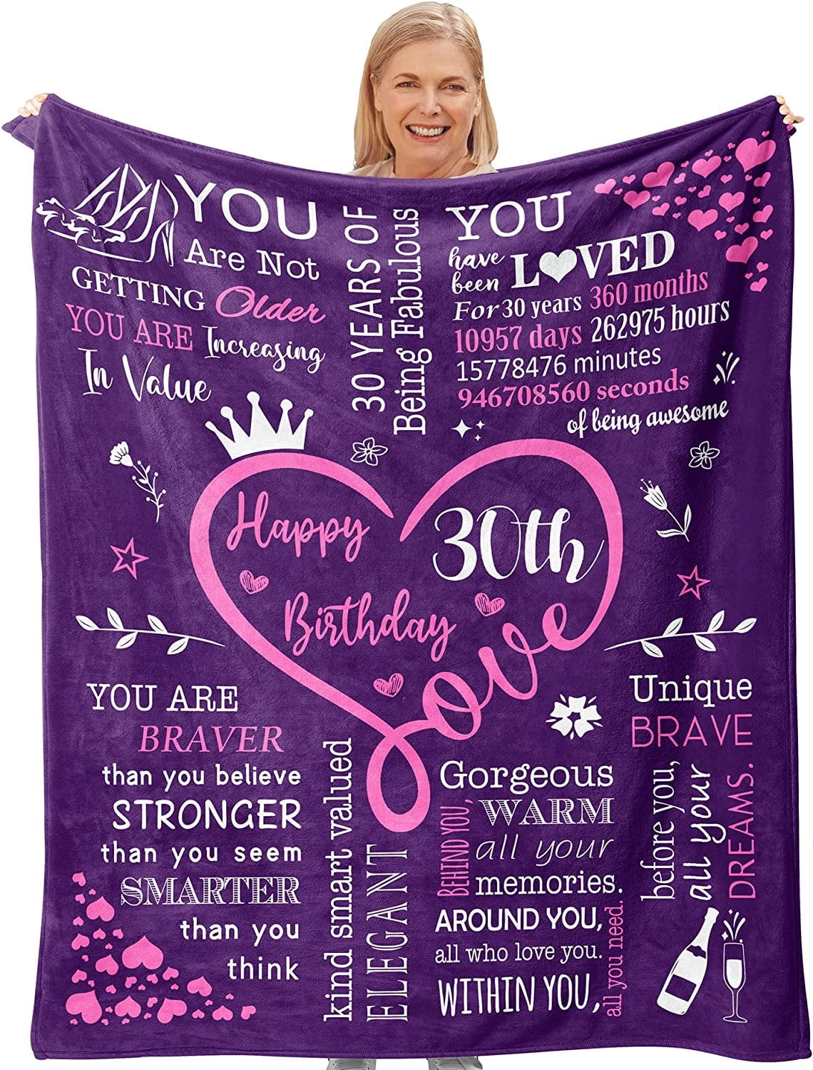 30th Birthday Gifts for Her, 30th Birthday Gifts, 30th Birthday ...