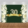 30th Birthday Party Photography Backdrop Bridal Shower Photo Background ...