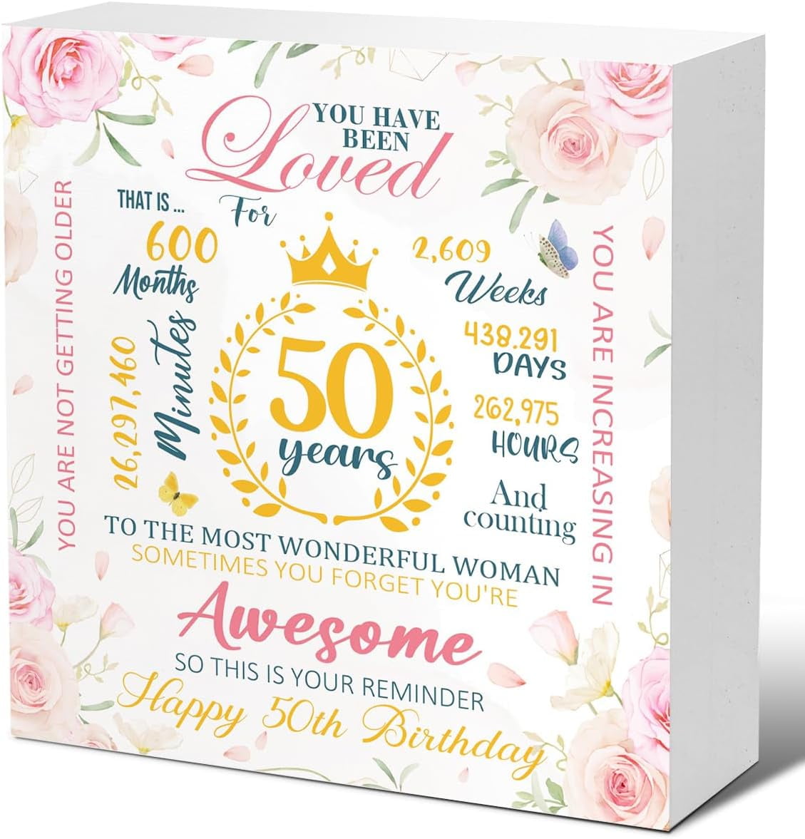 30th Birthday Wood Block Signs You Have Been Loved for 30 Years Wooden ...
