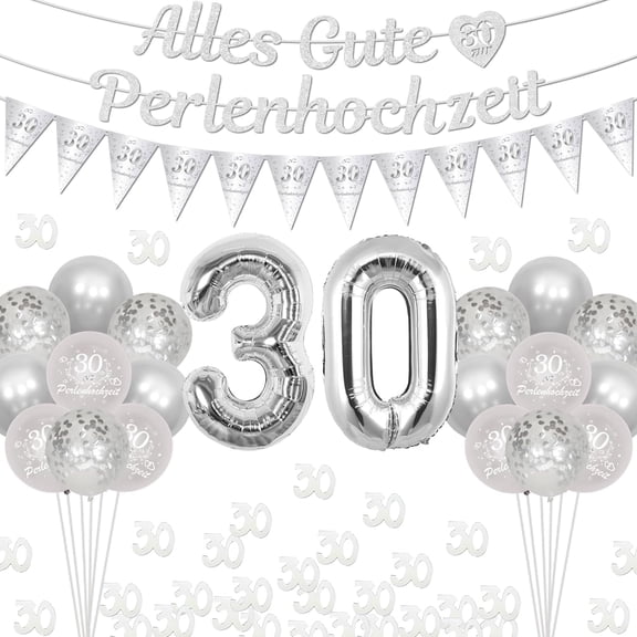 30th Anniversary Decorations