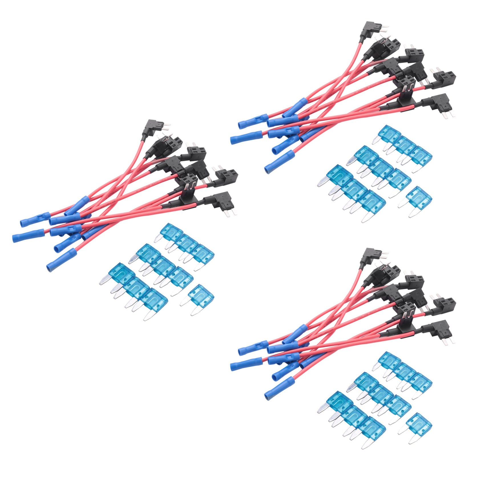 30x 12V Car Add-A-Circuit Fuse TAP Adapter Mini ATM Blade Holder ...
