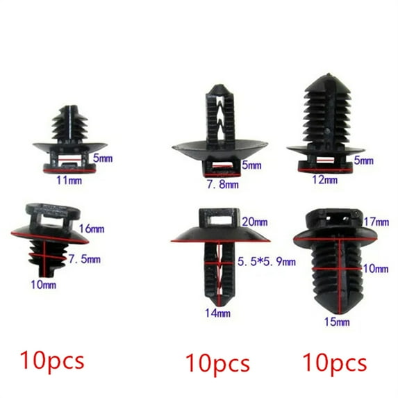 30x Car Girder Frame Body Harness Electric Circuit Oil Water Pipe ...