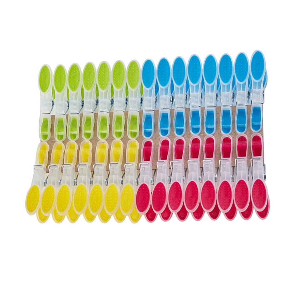 30x Clothes Pegs Multicoloured Clothes Pins Clothespins Clip Food ...