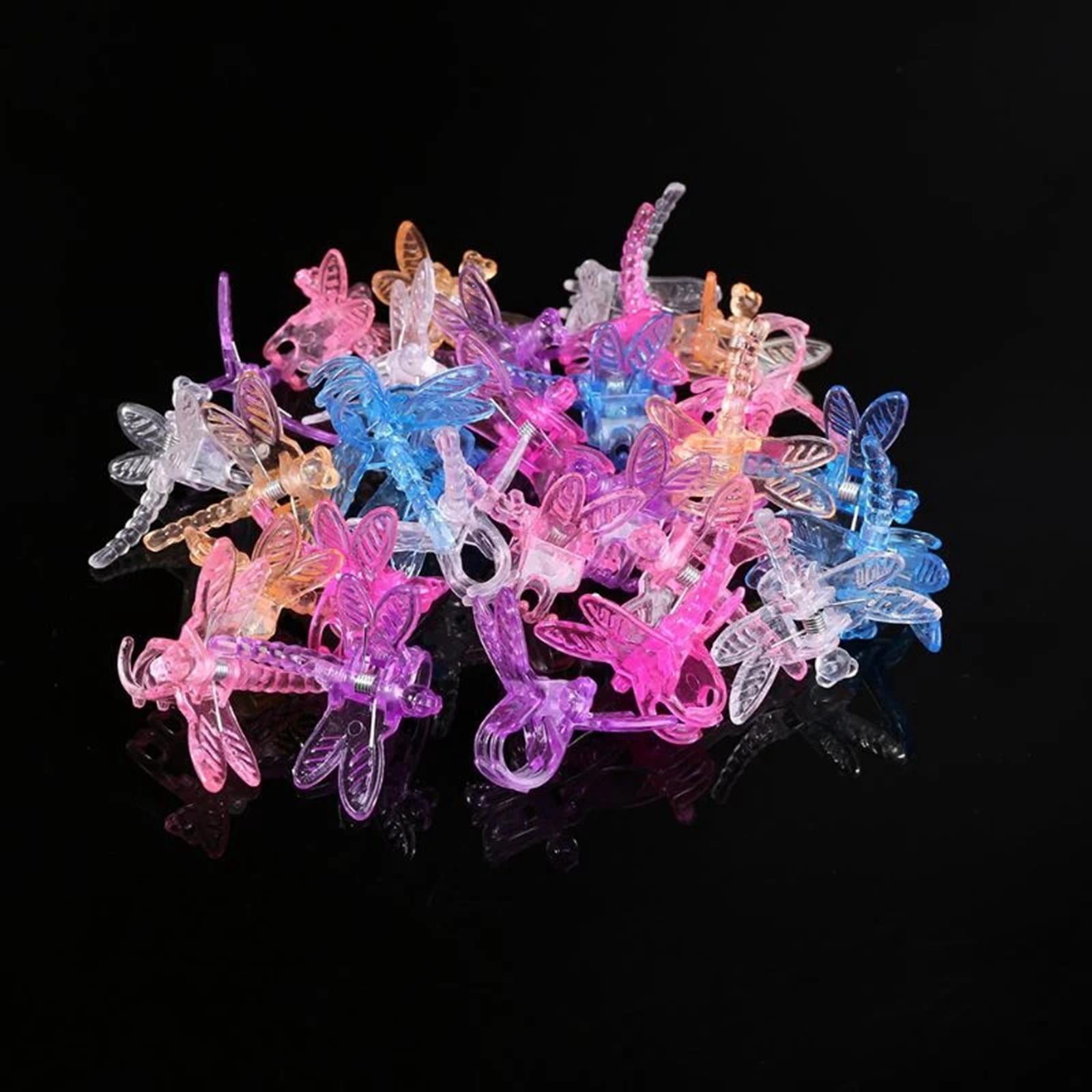 30x Cute Clips, Butterfly Orchid Clips, Garden Plant Clips, Flower ...