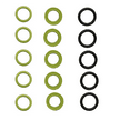 30x O-Ring Sealing Ring for High Pressure Washer Professional Pressure ...