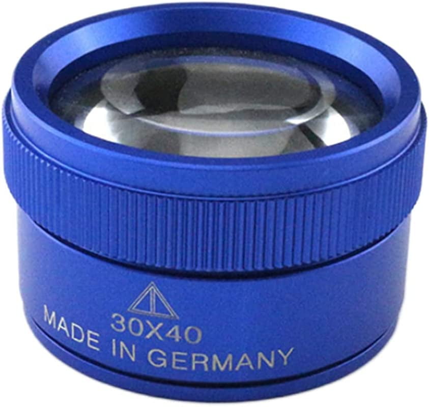 _30x Optics Loupes Magnifier Loop Microscope Magnifying Glass Lens ...