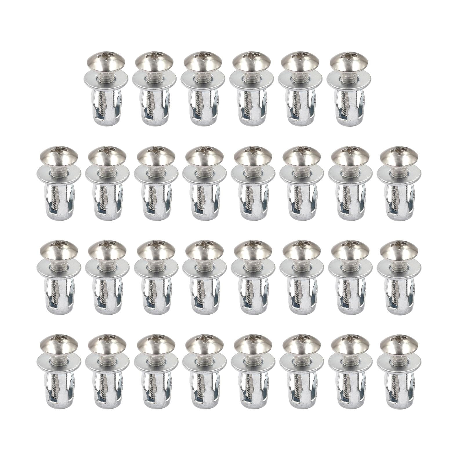 30x Petal Screw Jack Nuts Rivet Nut Tool Durable Expansion Bolt Screw ...