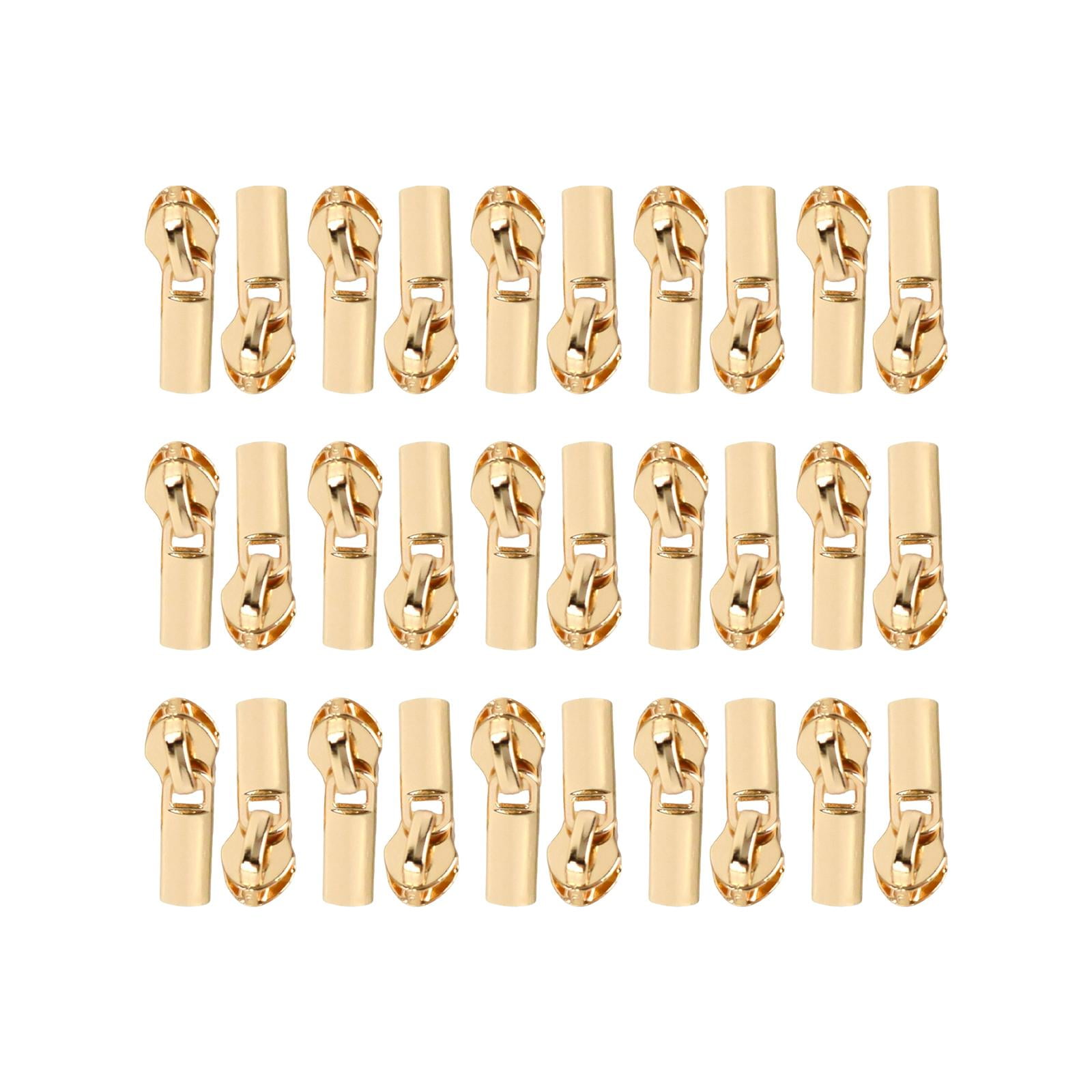 30x Zipper Sliders, Zipper Repair , 3# Zip Sliders Bulk, Metal Heavy ...