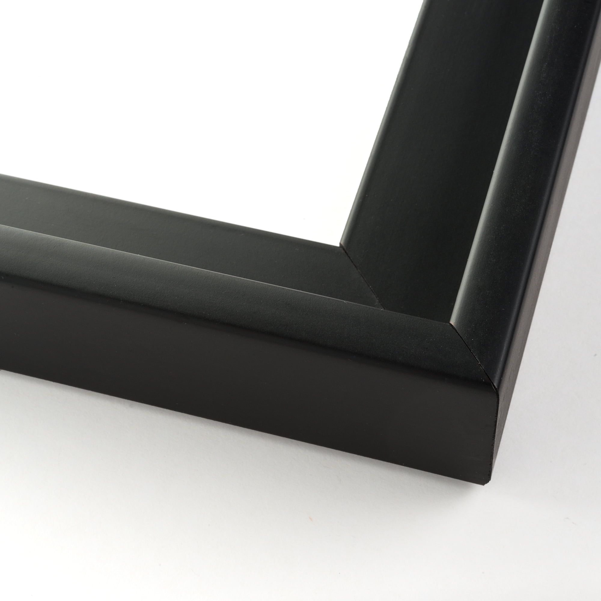 30x15 Frame Black Solid Wood Floater Frame Width 1.75 Inches | Interior ...