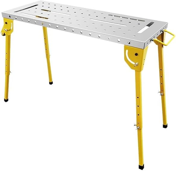30x20 Inch Heavy Duty Welding Table 350LBS Capacity, Folding Workbench ...