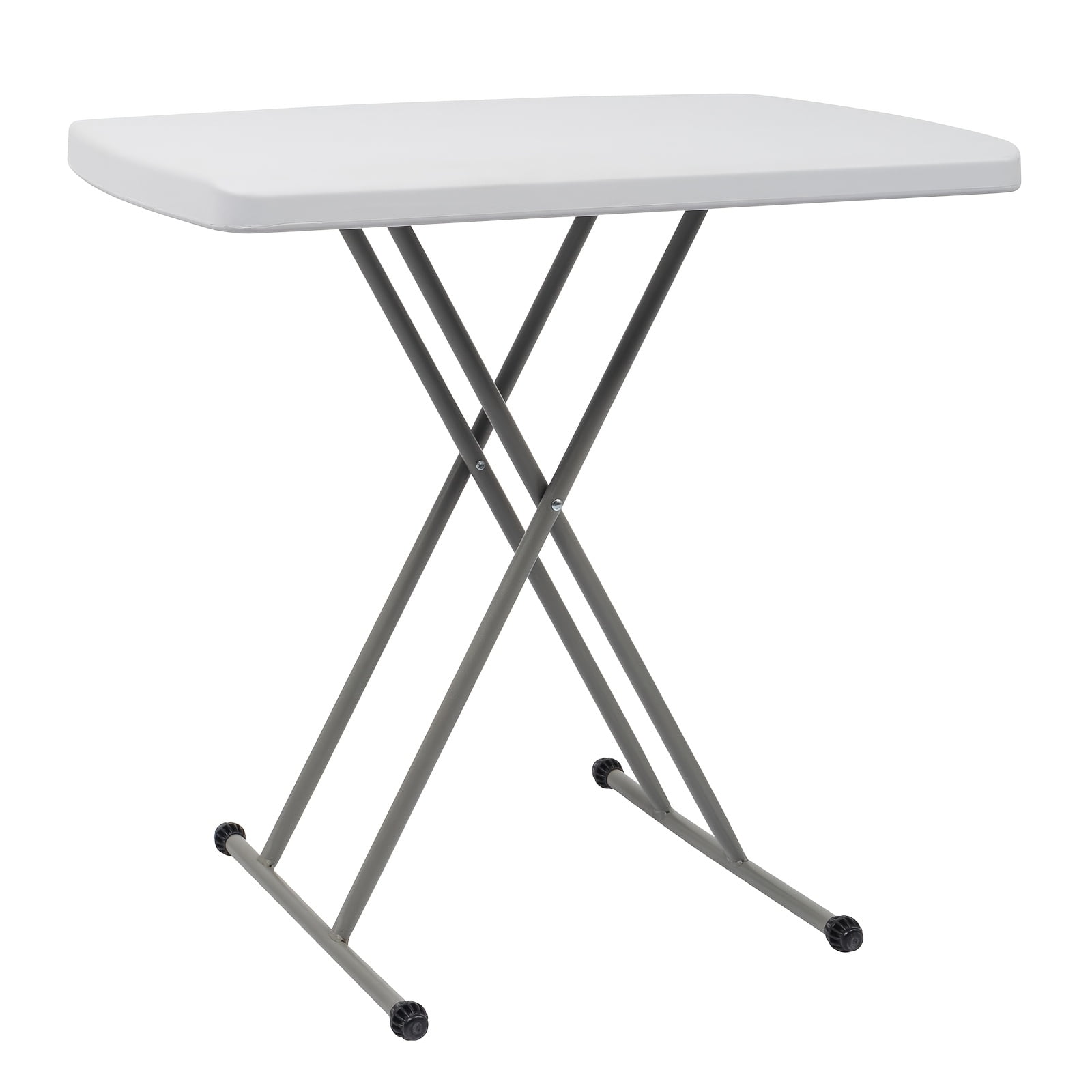 30x20 Inch White Liftable Patio Plastic Table Outdoor Portable Sun ...