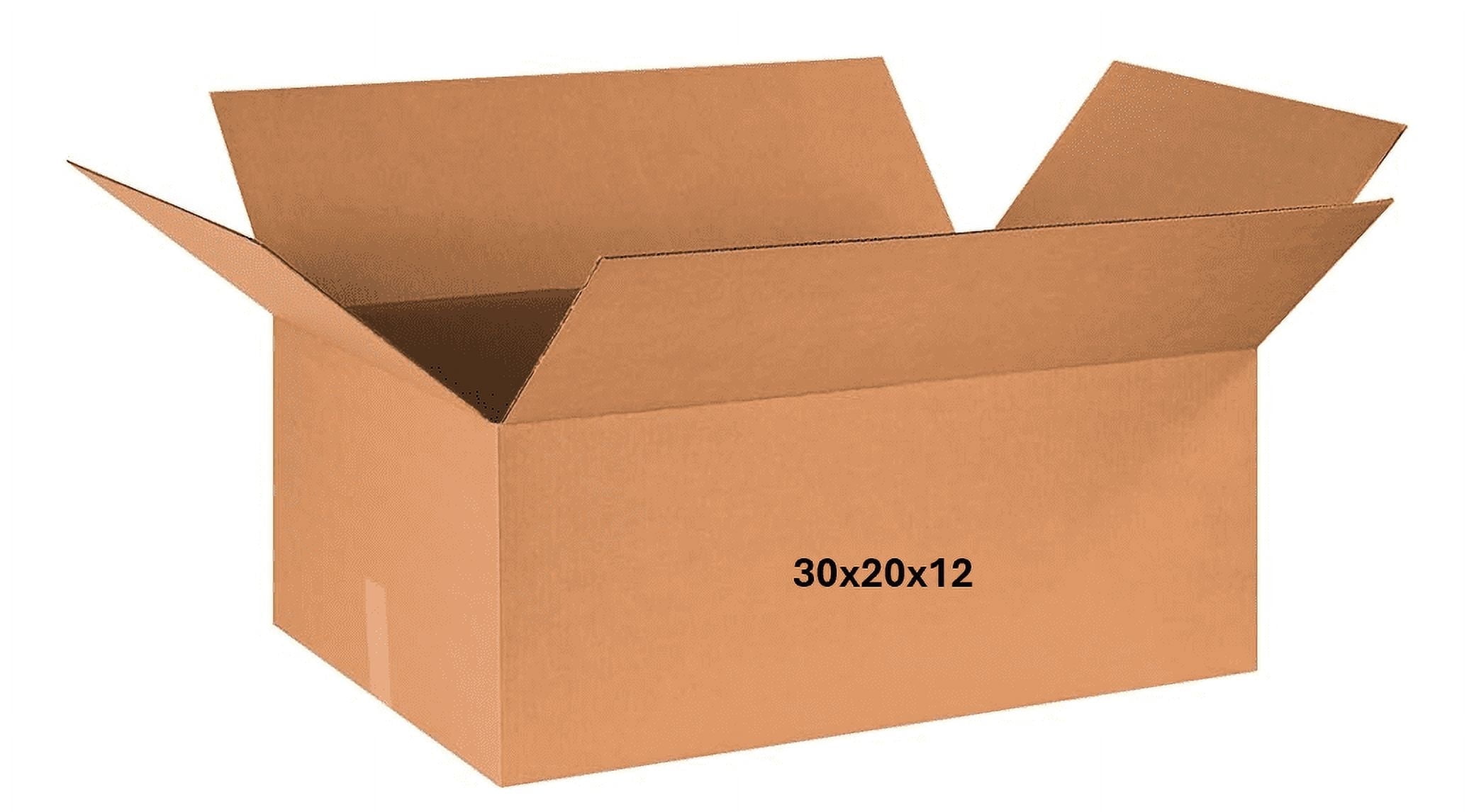 30x20x12 (200 lb strength) | SINGLE CARDBOARD BOX - Walmart.com