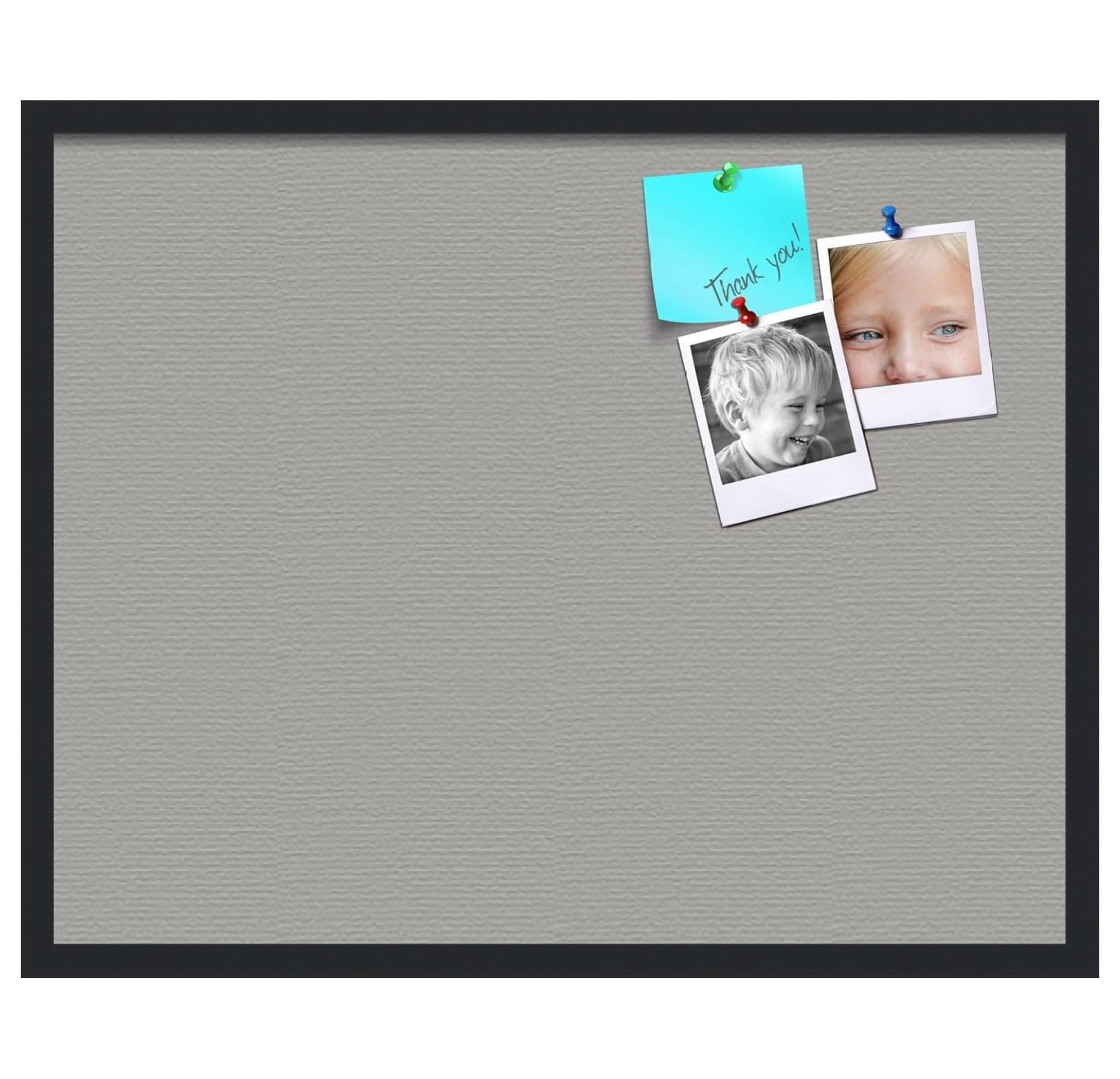 30x24 Inch Cork Bulletin Board. This Decorative Framed Pin Board Comes ...