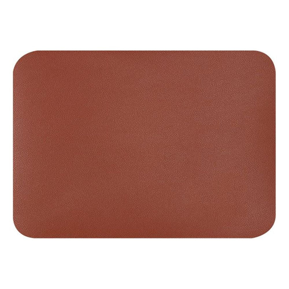 30x24cm Waterproof Desktop Writing Mat Mouse Pad Placemat PU Leather ...
