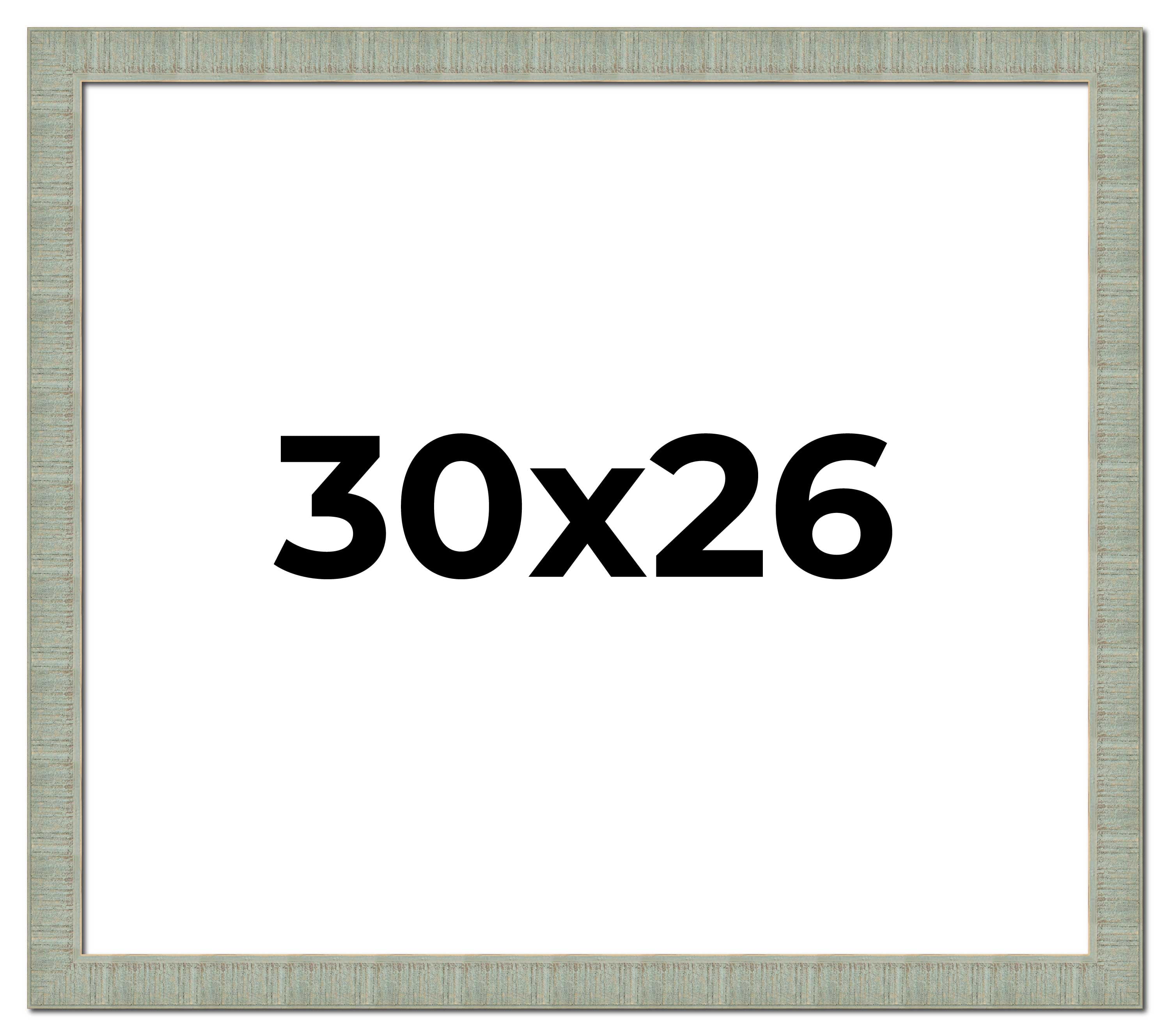 30x26 Frame Green Desert Pear Solid Wood Picture Frame | 1.625 Inch ...