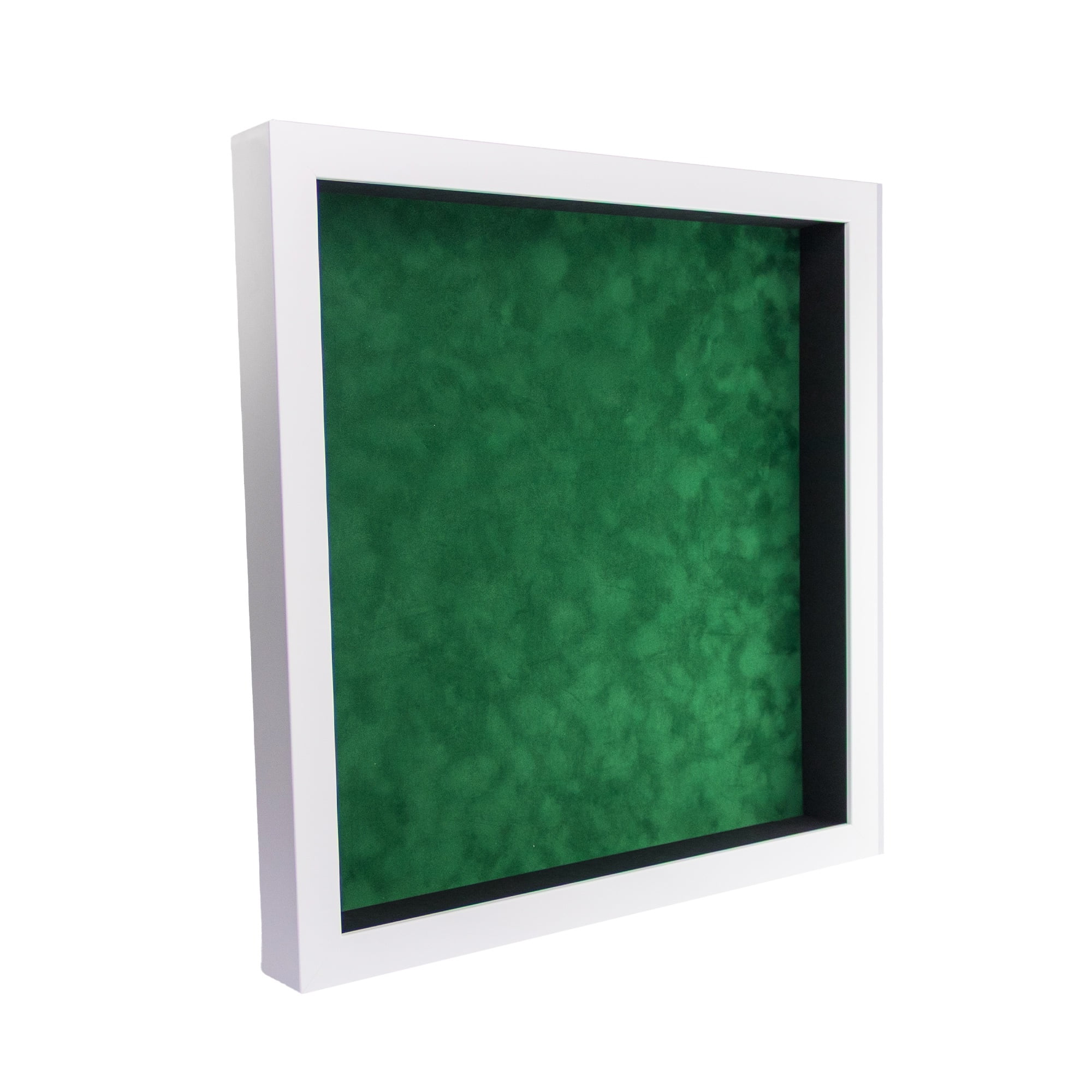 30x30 Shadow Box Frame In White With A 1 3/4" Usable Depth Includes ...