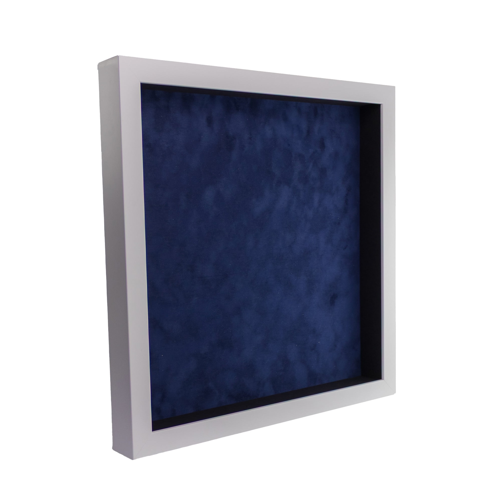 30x30 Shadow Box Frame In White With A 1 3/4" Usable Depth Includes ...