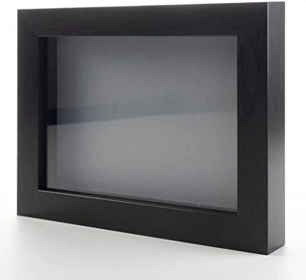 30x30 large box display wooden frame with grey acid-free backing uv ...