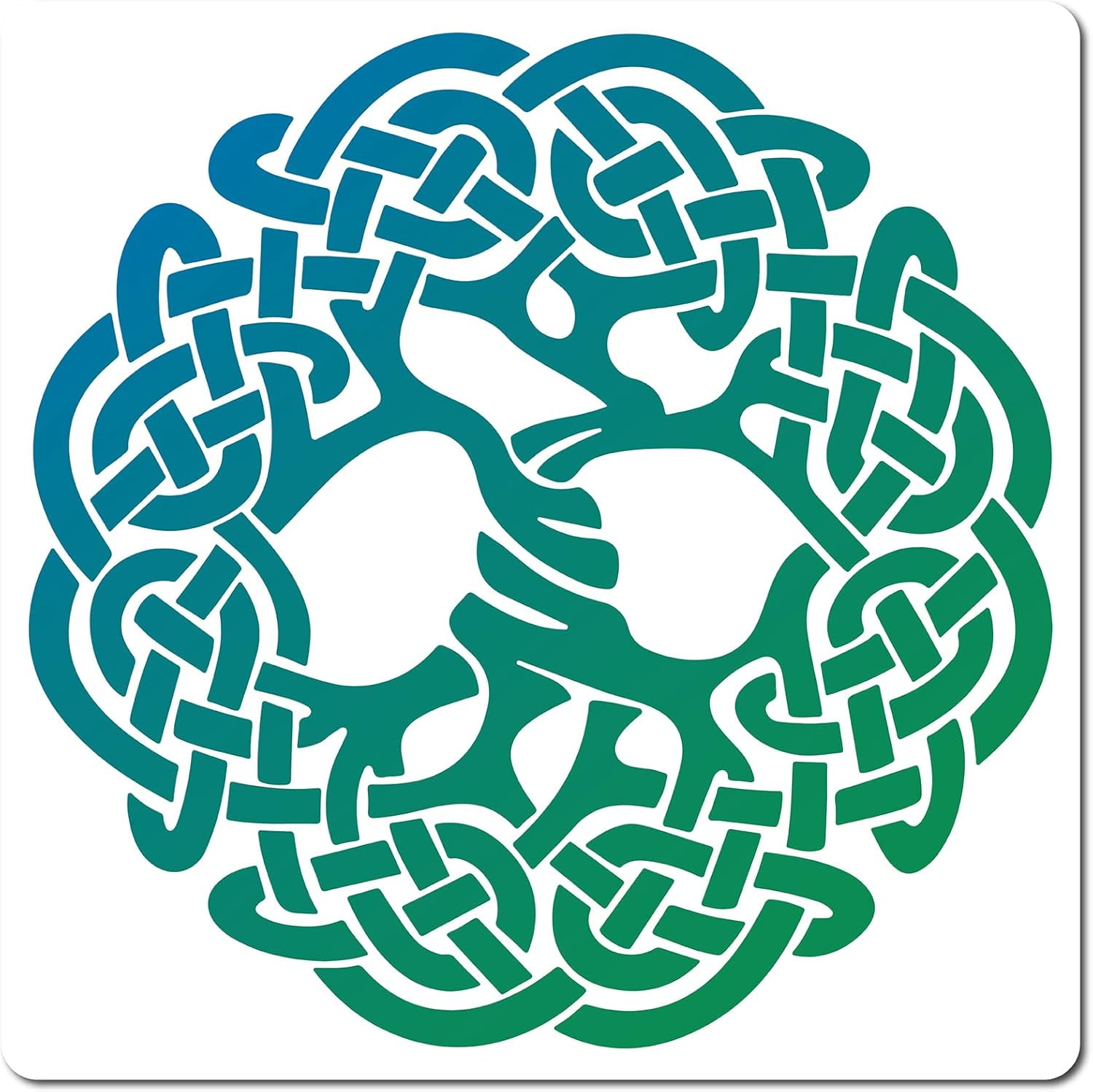 30x30cm Celtic Knot Stencils Tree of Life Templates Large Reusable ...