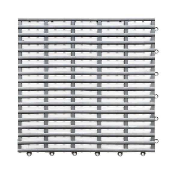 30x30cm Non Slip Bath Mat, Waterproof Interlocking Floor Tiles, Quick ...