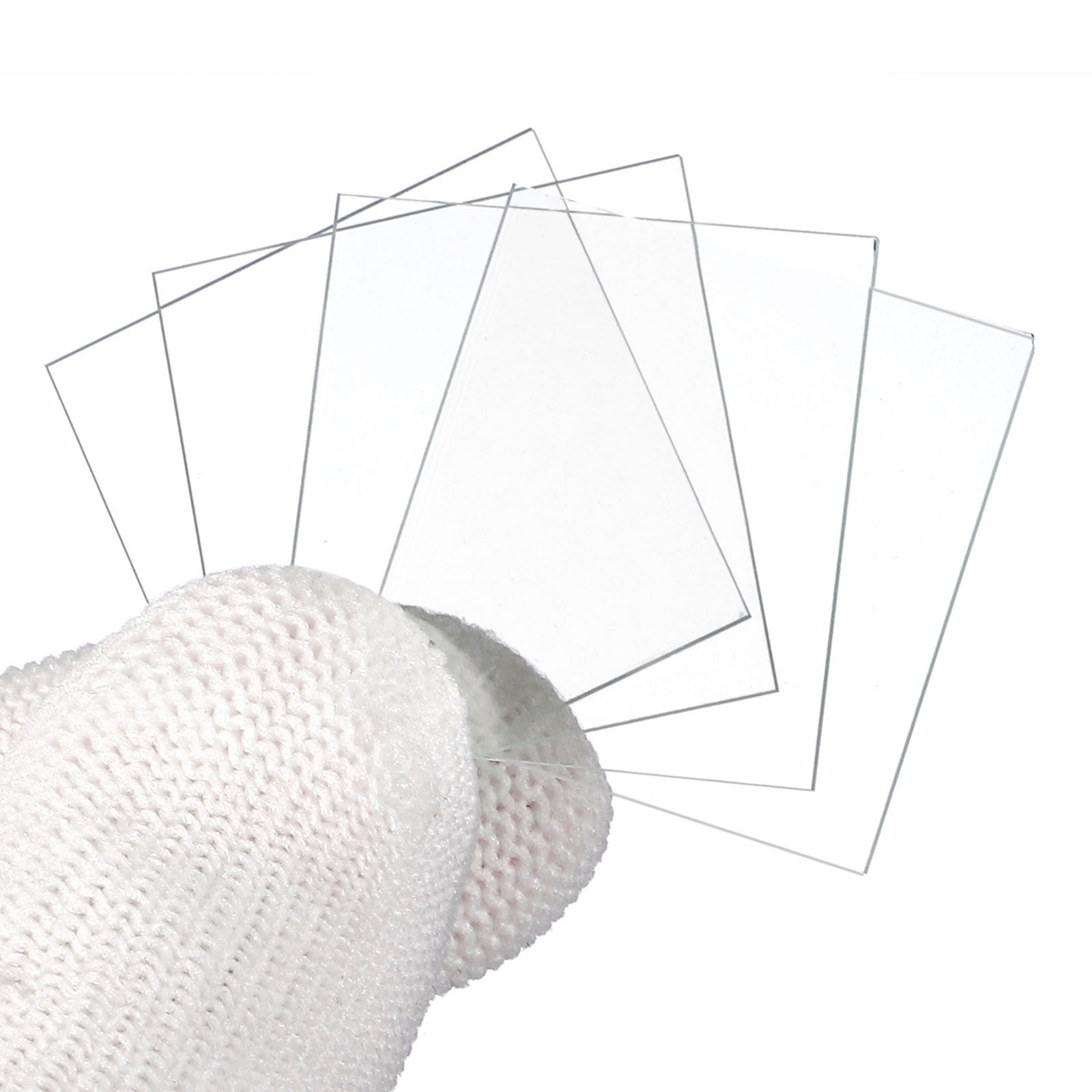 30x30mm Glass Streak Plate, 4pcs Lab Thin Layer Chromatography Plates ...