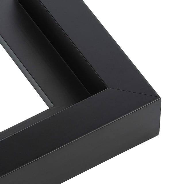 30x40 Canvas Frame Black Solid Wood Floater Frame Width 2.5 Inches ...