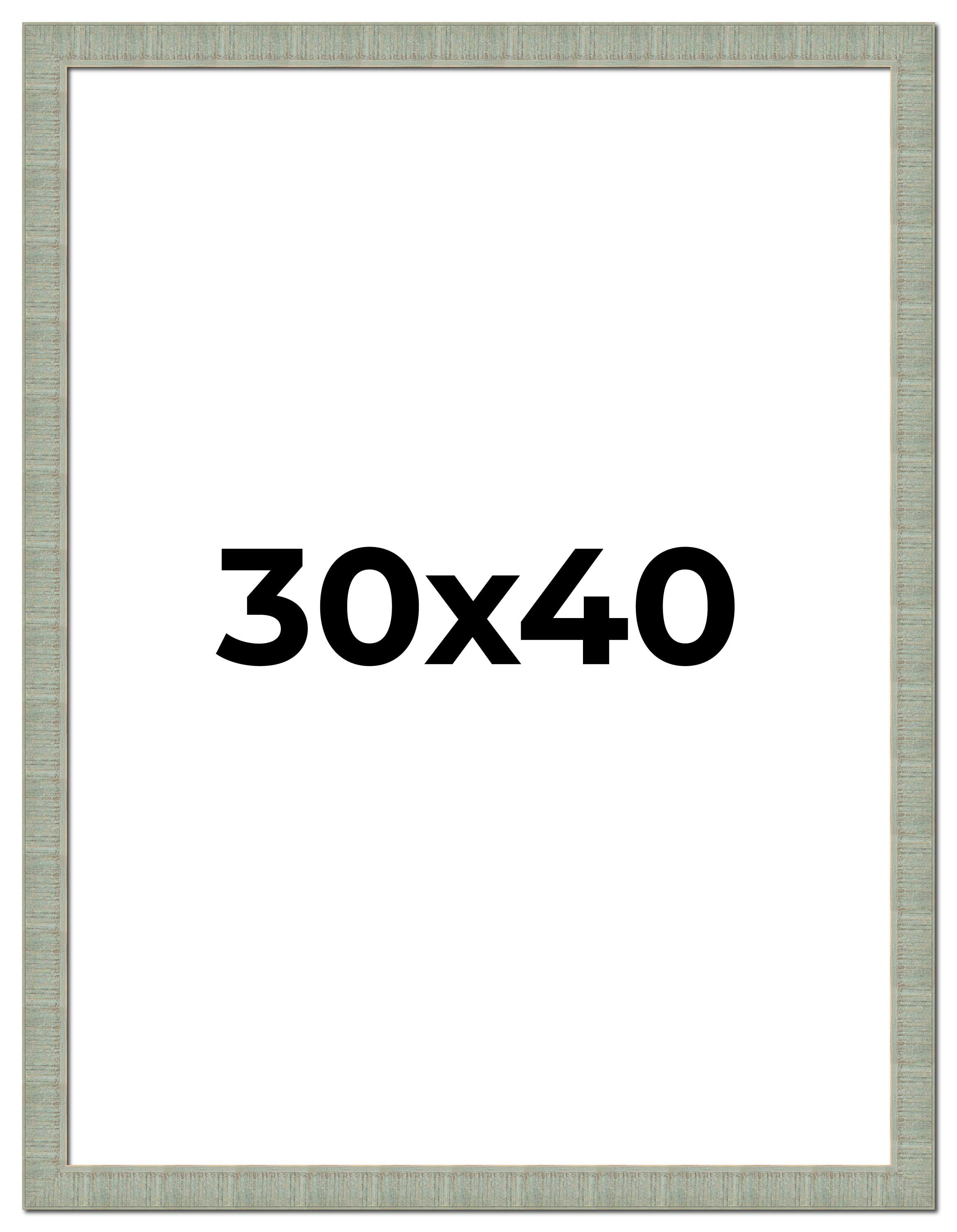 30x40 Frame Green Desert Pear Solid Wood Picture Frame | 1.625 Inch ...