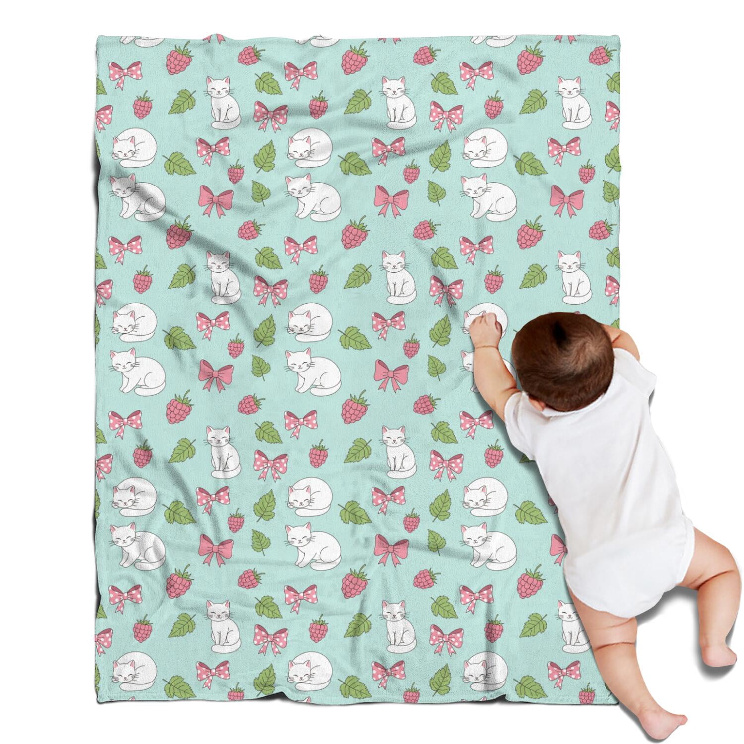 30x40 Inch Flannel Fleece Blanket for Men, Women & Kids, Soft ...