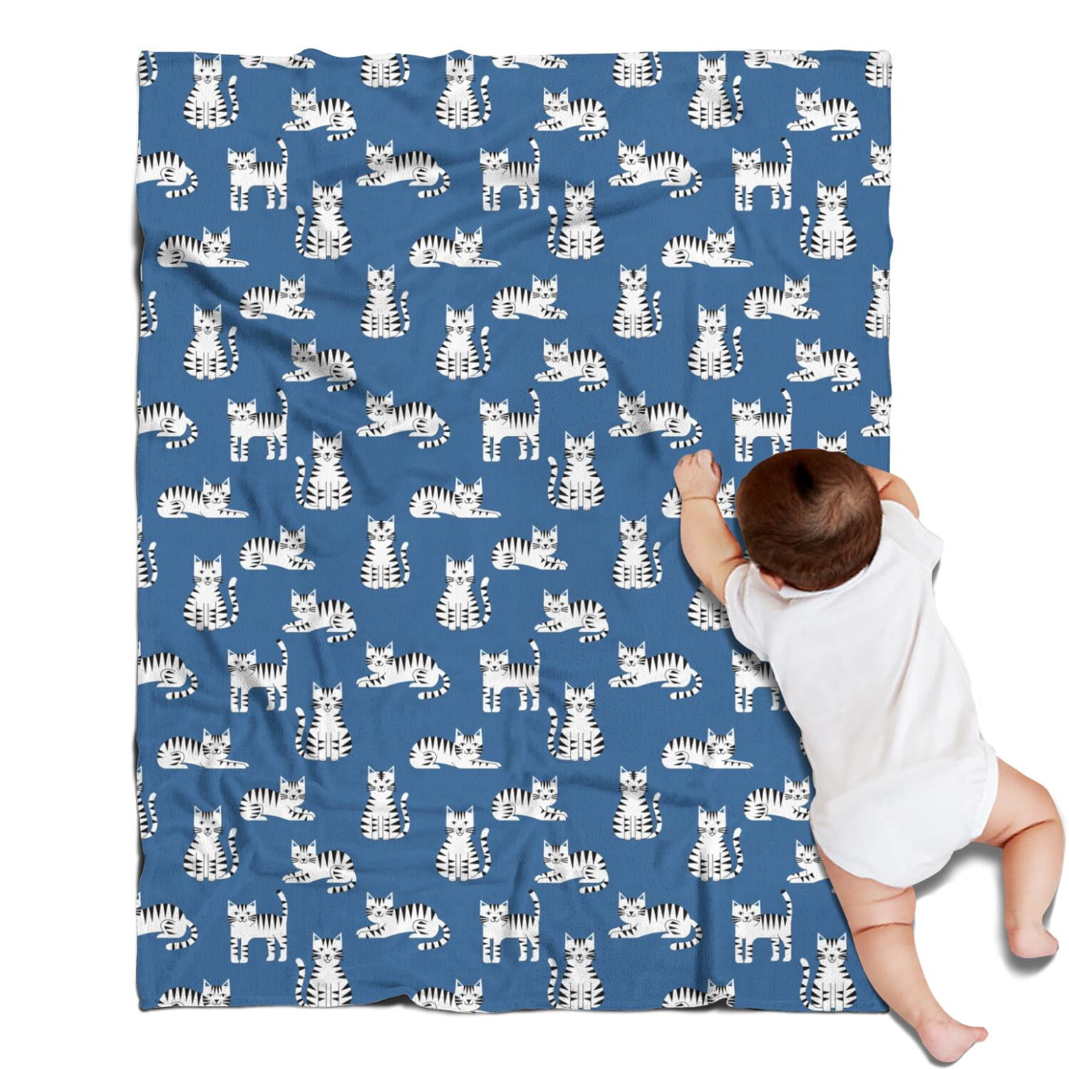 30x40 Inch Flannel Fleece Blanket for Men, Women & Kids, Soft ...