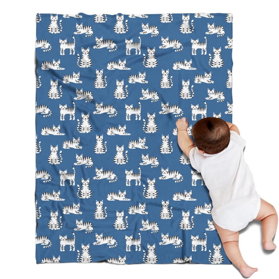 30x40 Inch Flannel Fleece Blanket for Men, Women & Kids, Soft ...