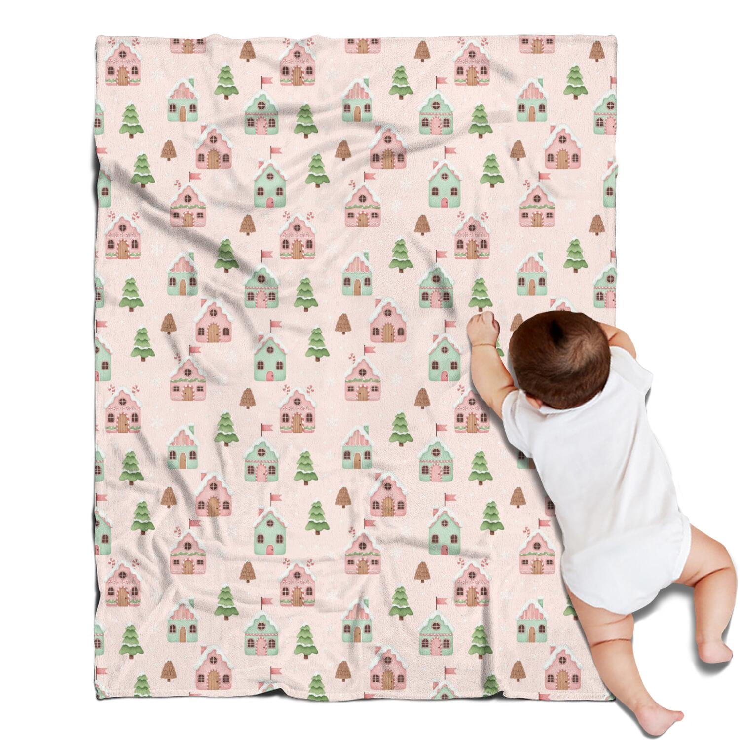 30x40 Inch Flannel Fleece Blanket for Men, Women & Kids, Soft ...