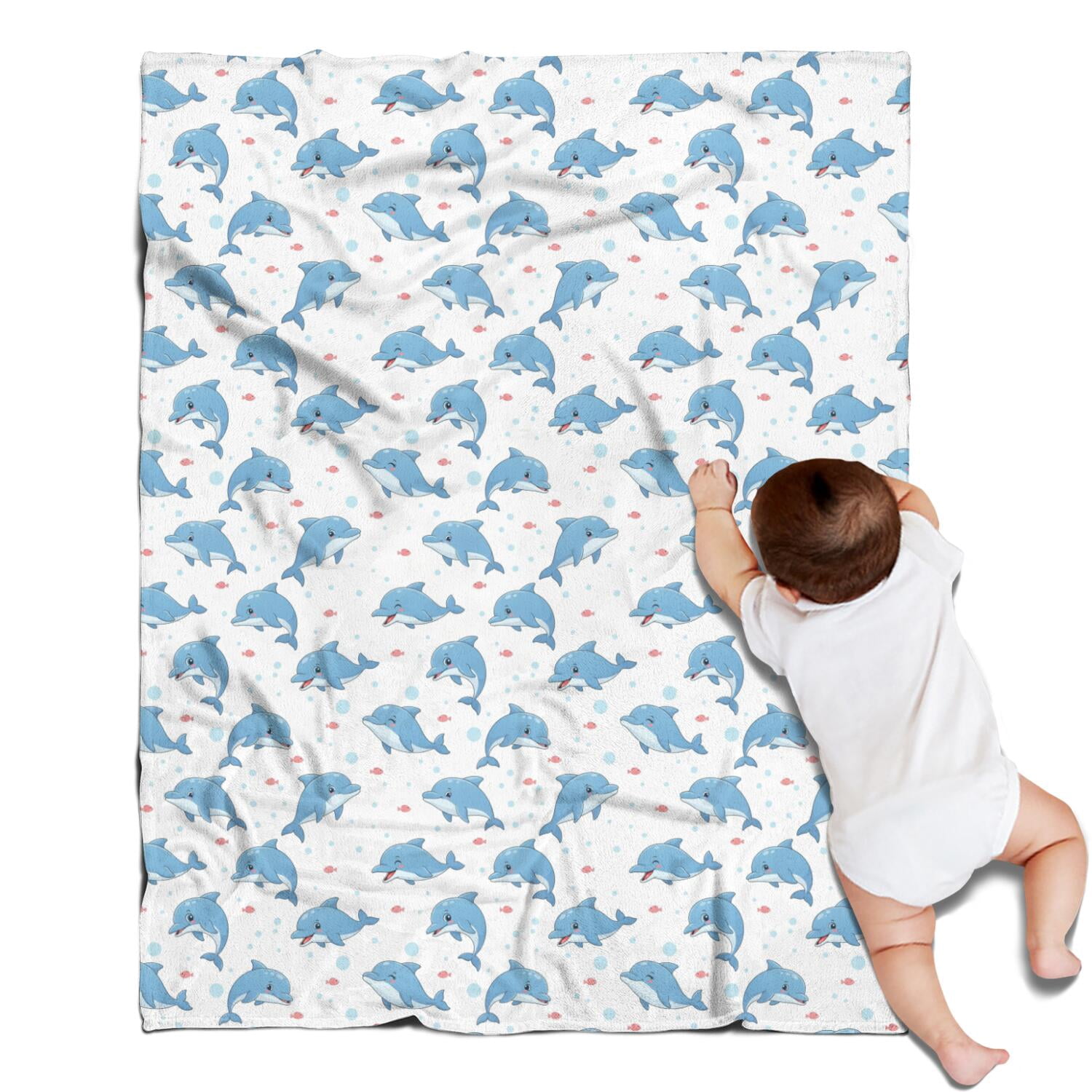 30x40 Inch Flannel Fleece Blanket for Men, Women & Kids, Soft ...
