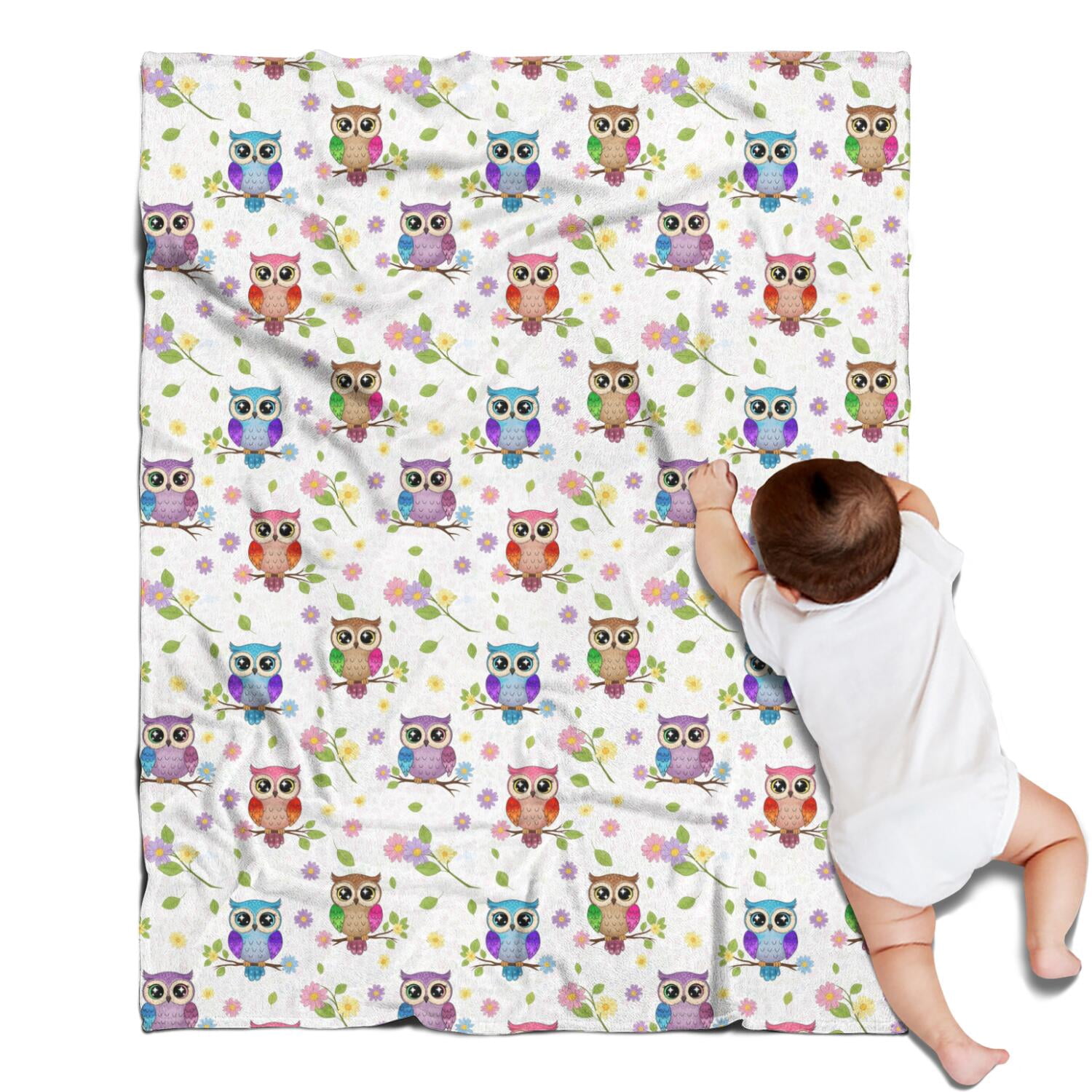 30x40 Inch Flannel Fleece Blanket for Men, Women & Kids, Soft ...