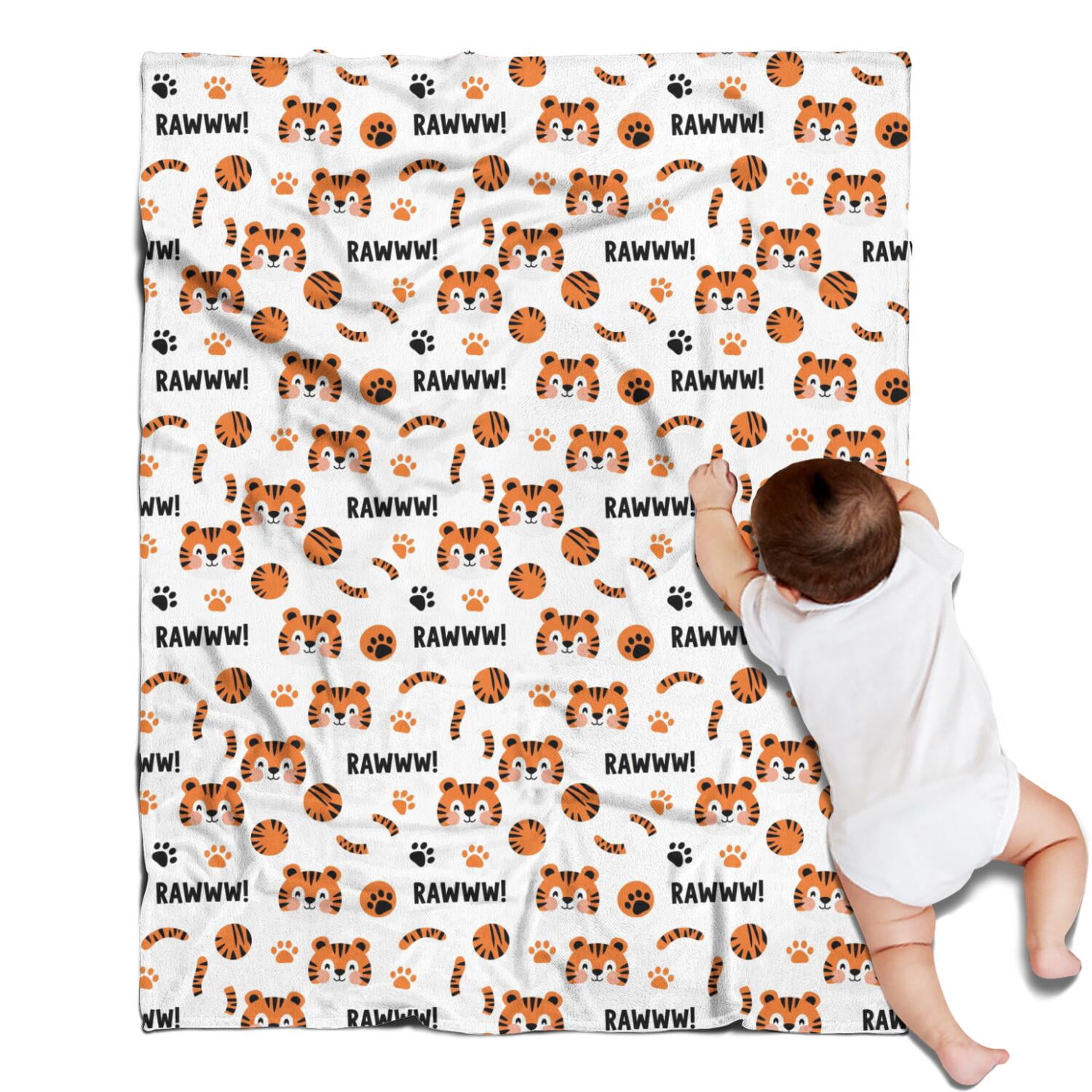 30x40 Inch Flannel Fleece Blanket for Men, Women & Kids, Soft ...