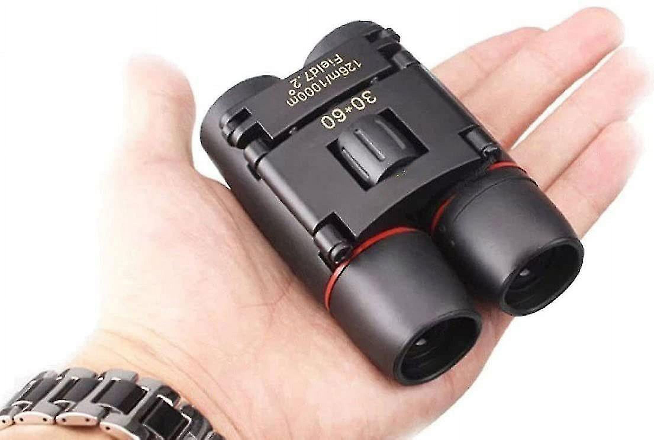 30x60 Compact Mini Night Vision Binoculars Powerful Folding Telescope ...