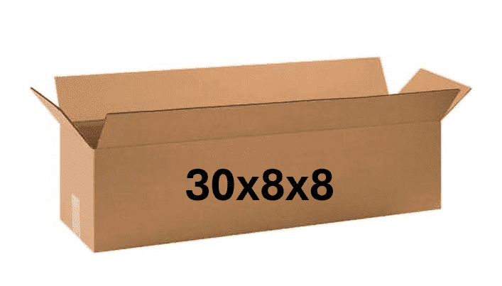 30x8x8 (200 lb strength) | SINGLE BOX | LONG - Walmart.com