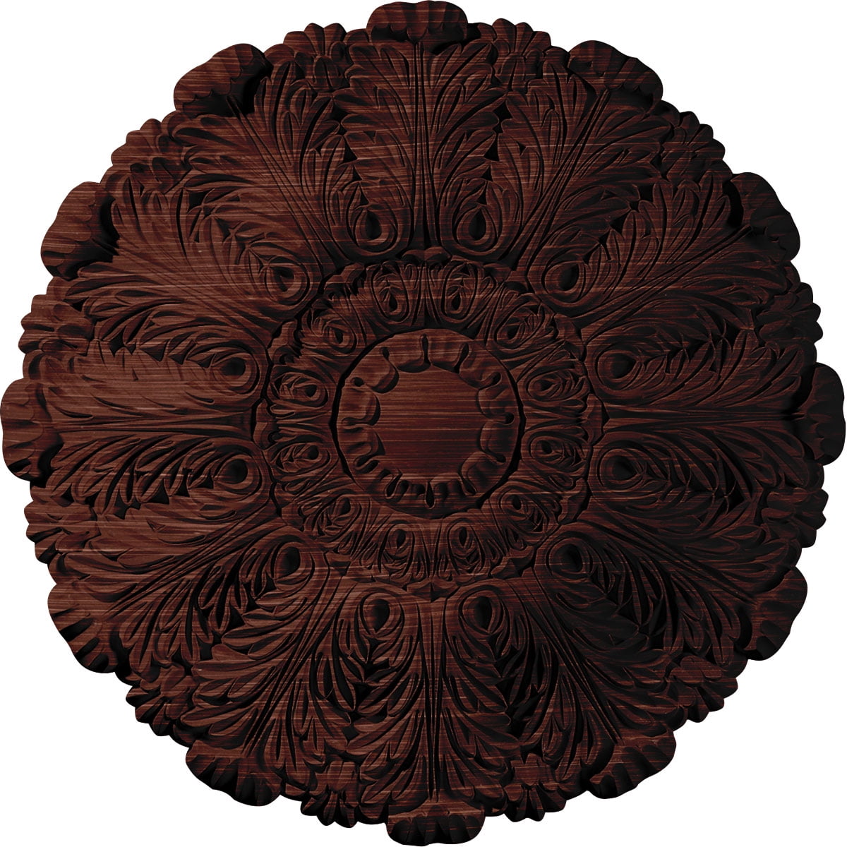 31 1/8"OD x 1 1/2"P Carlsbad Ceiling Medallion (Fits Canopies up to 5 1 ...